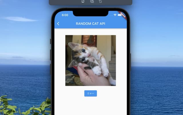 【Flutter】APIを叩いて猫の画像を表示させてみる | 可茂IT塾